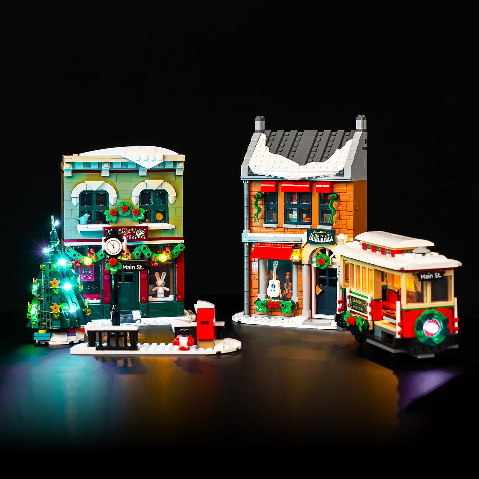 Amazon.com: Hilighting Upgraded Led Light Kit for Lego Holiday Main ...