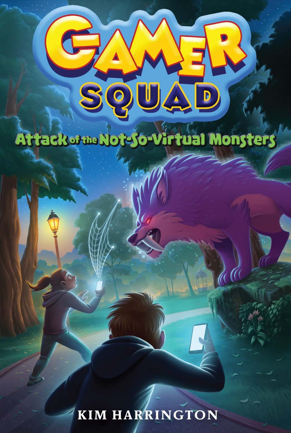 Attack of the Not-So-Virtual Monsters (Gamer Squad 1): Harrington, Kim ...