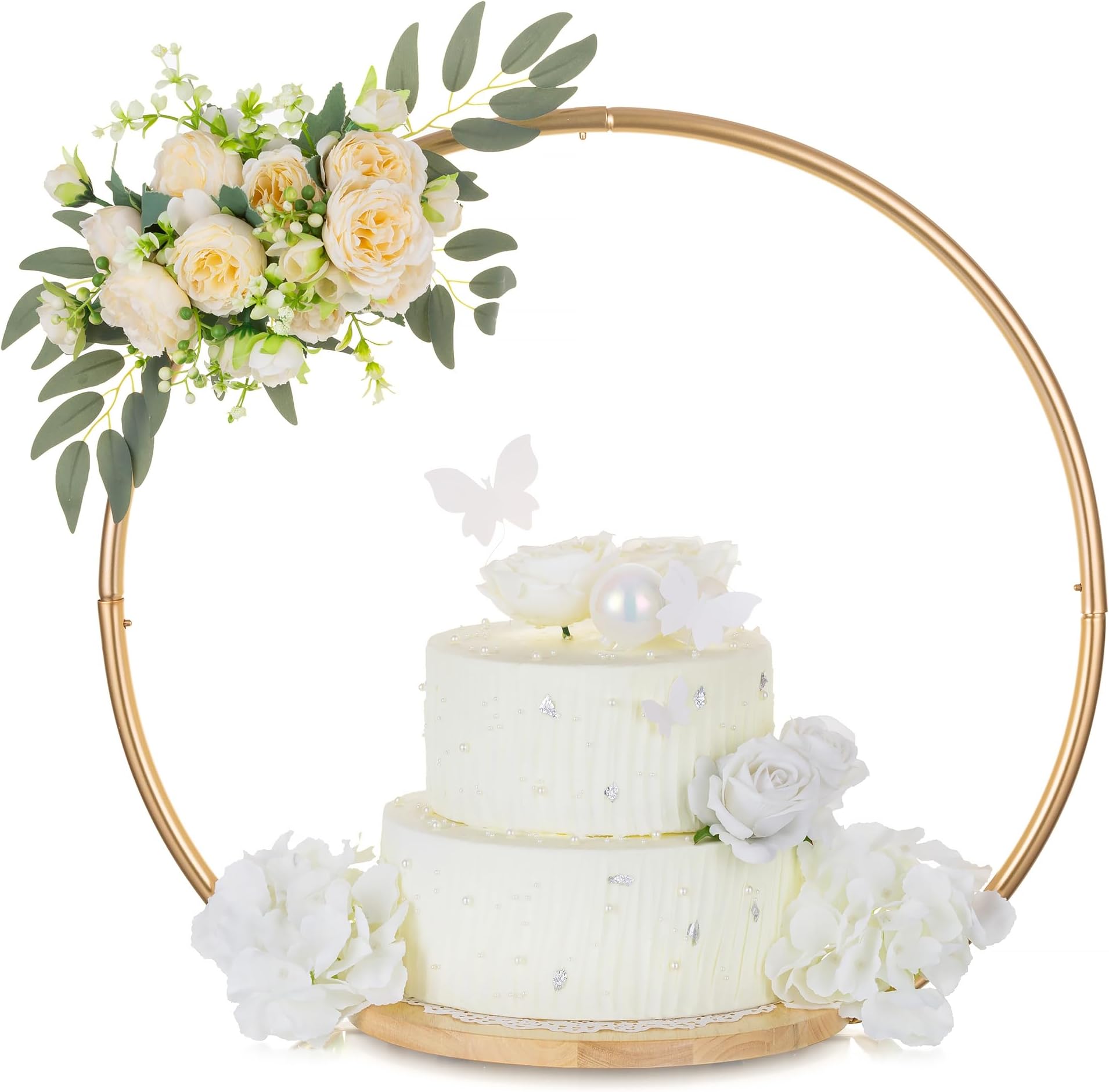 Amazon.com | clinmday Clear Acrylic Cake Stand,Elegant Dessert Table ...