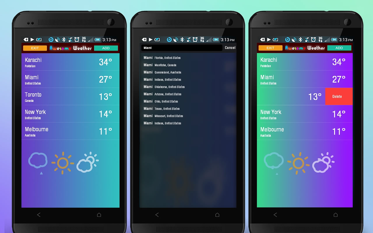 Awesome Weather - App on Amazon Appstore