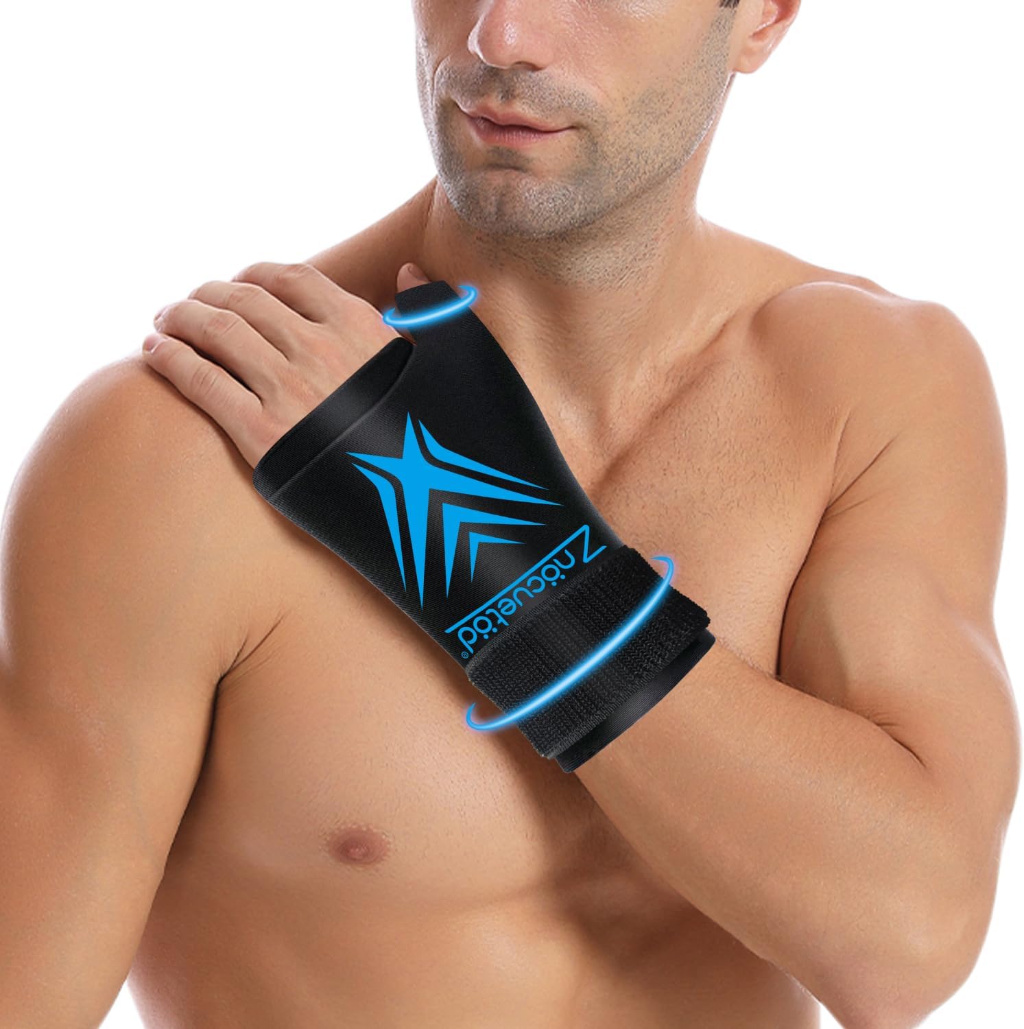 Amazon.com: Wrist Ice Pack Wrap for Pain Relief, Reusable Wrist Brace ...