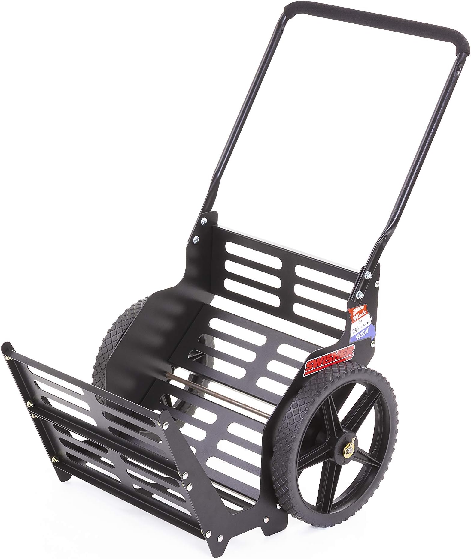 Amazon.com: Amish Made Lightweight Firewood Wood Hauling Cart Holds up ...