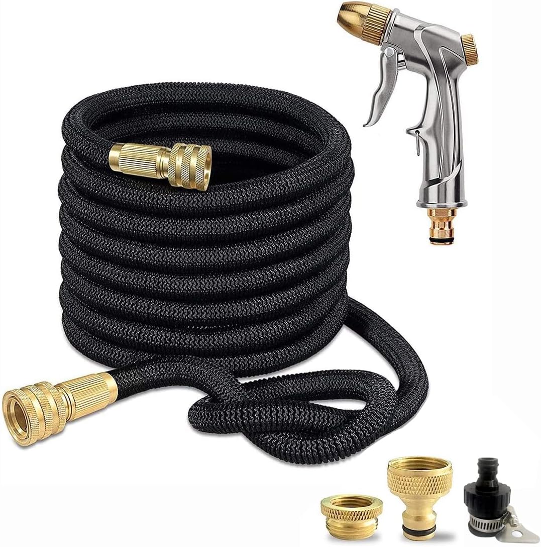Haipky Magic Flexible Garden Water Hose Expandable 3-Time No-Kink Latex ...