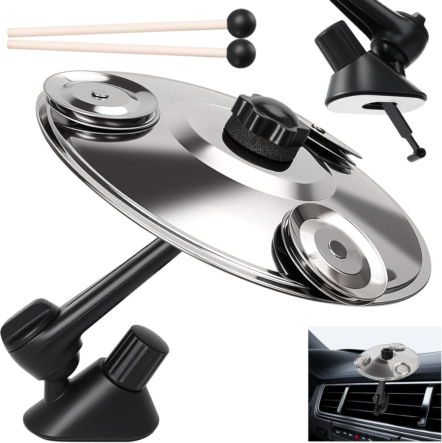 Amazon.com: car cymbal，Three-piece mini car cymbal air vent，Comes with ...