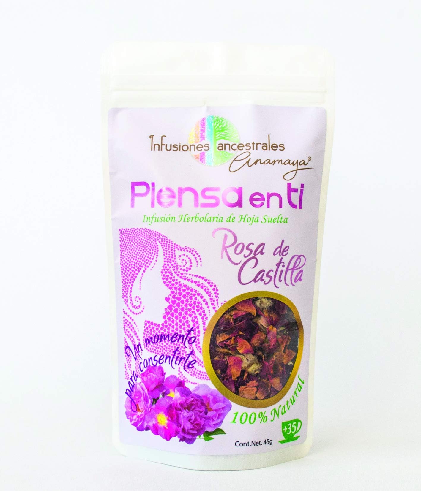 Rosa de Castilla Aromatica en Petalos y Botones de flor para té ...