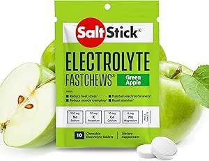 Amazon.com: SaltStick Electrolyte FastChews Chewable Tablets | 120 ...