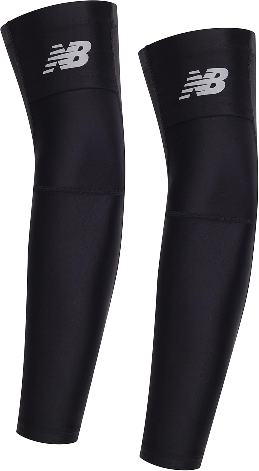 Amazon.com: New Balance Unisex Sports Compression Hyper Arm Sleeves (1 ...