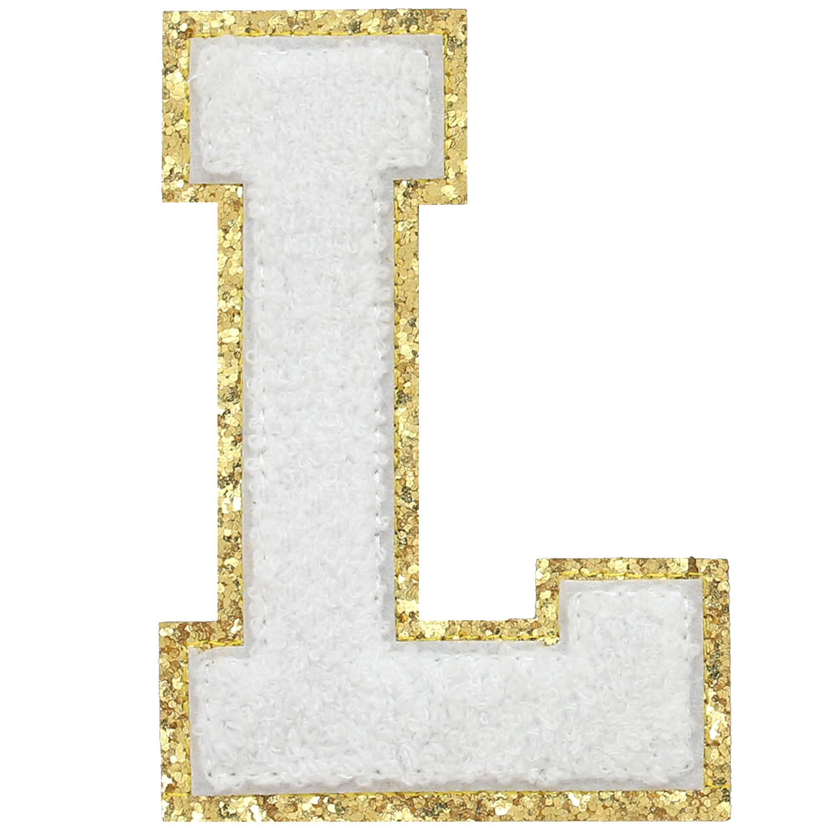 Amazon.com: TACVEL 3PCS Chenille Letters Patch, Iron on Large Size ...