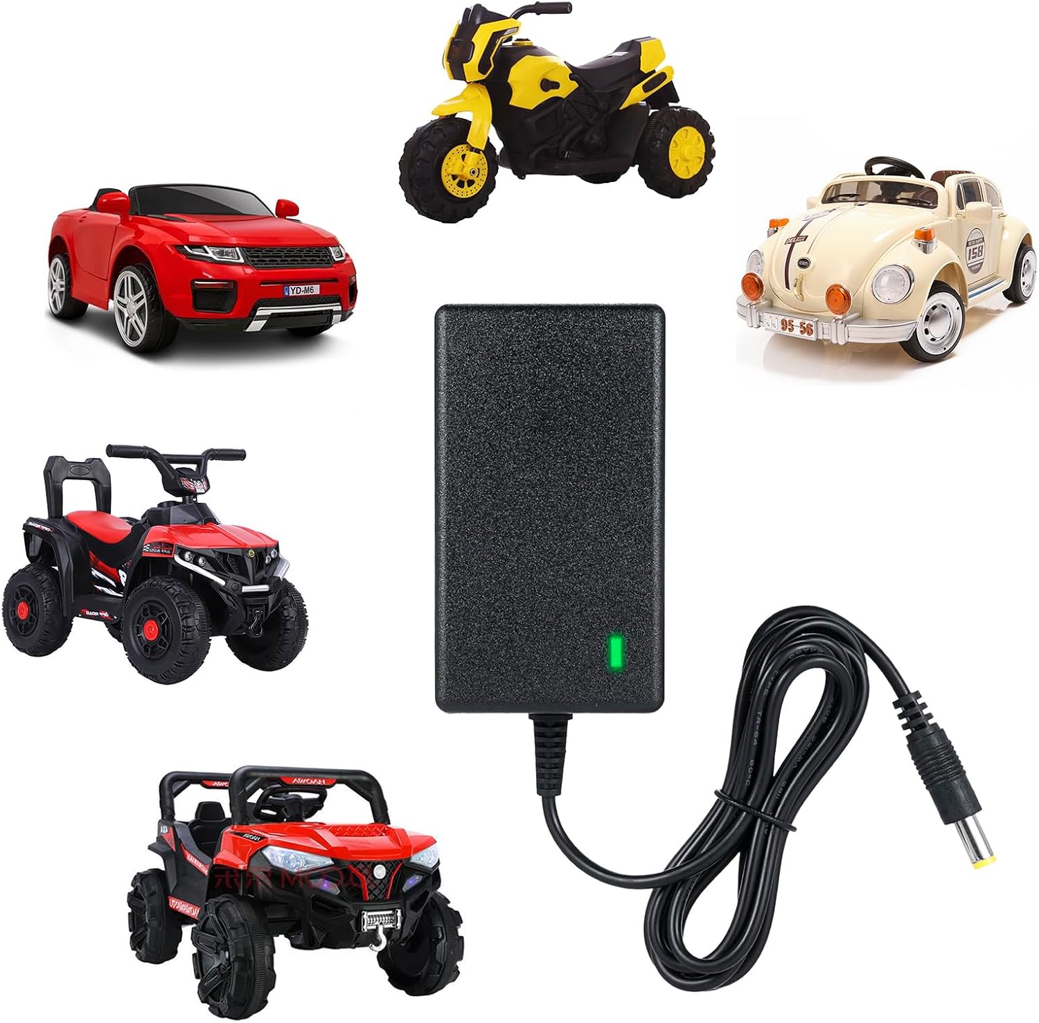 Amazon.com: 12V Kids Charger for Ride On Toys Car 12 Volt Battery Class ...