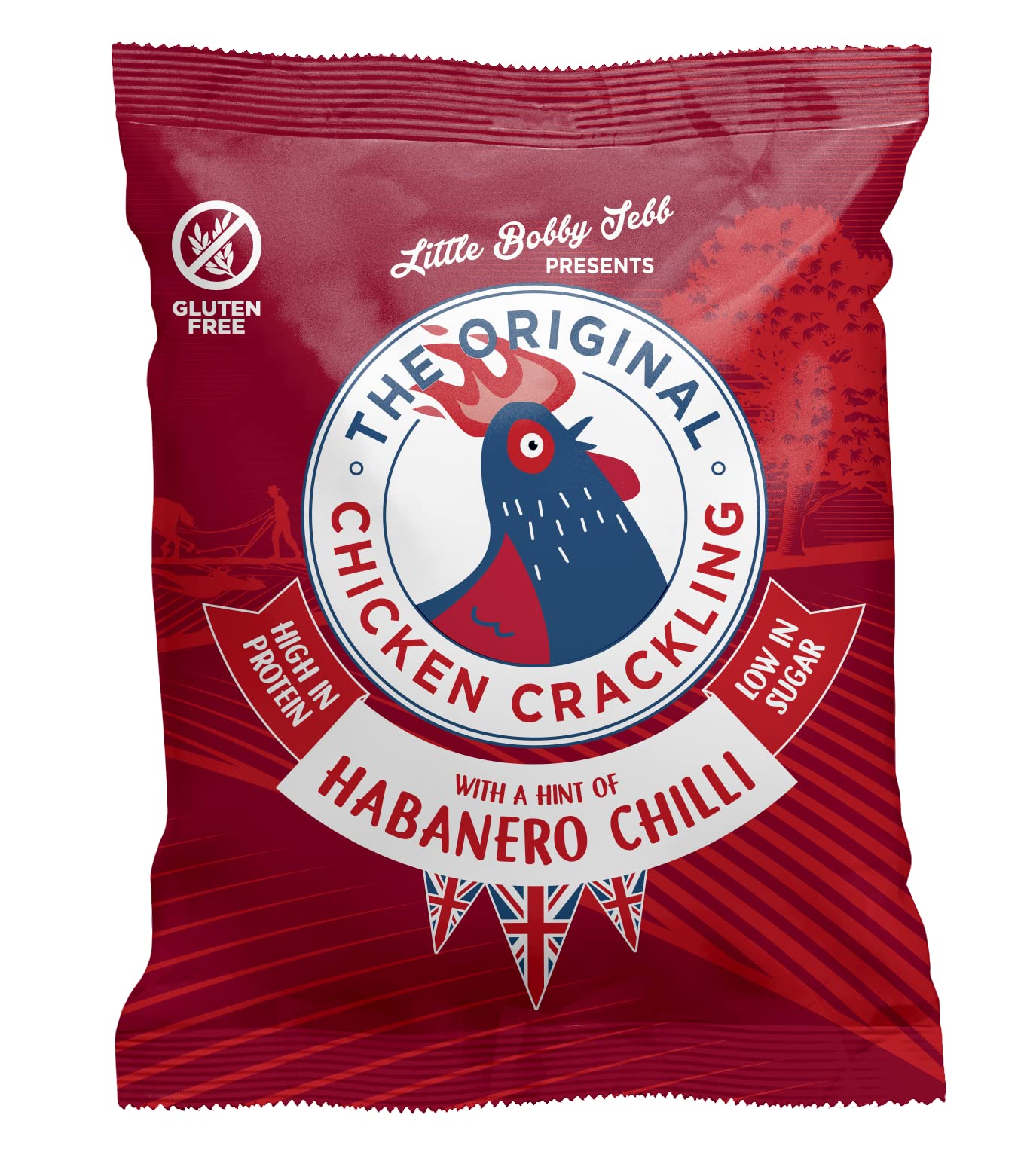 Chicken Crackling Hand Cooked Snack New Double Cooked Hint Habanero ...