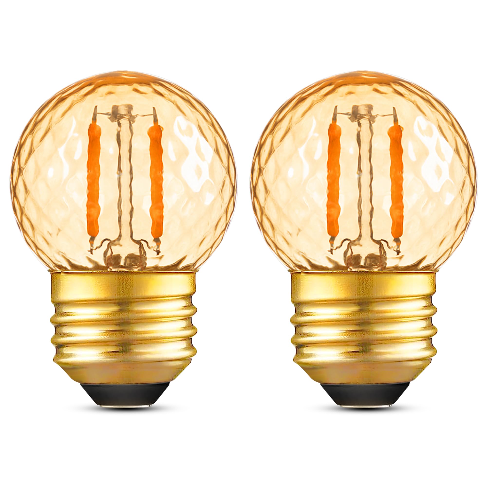 PADMO LUDAZ G40 Replacement Bulbs Night Light Bulbs Small Edison Light ...