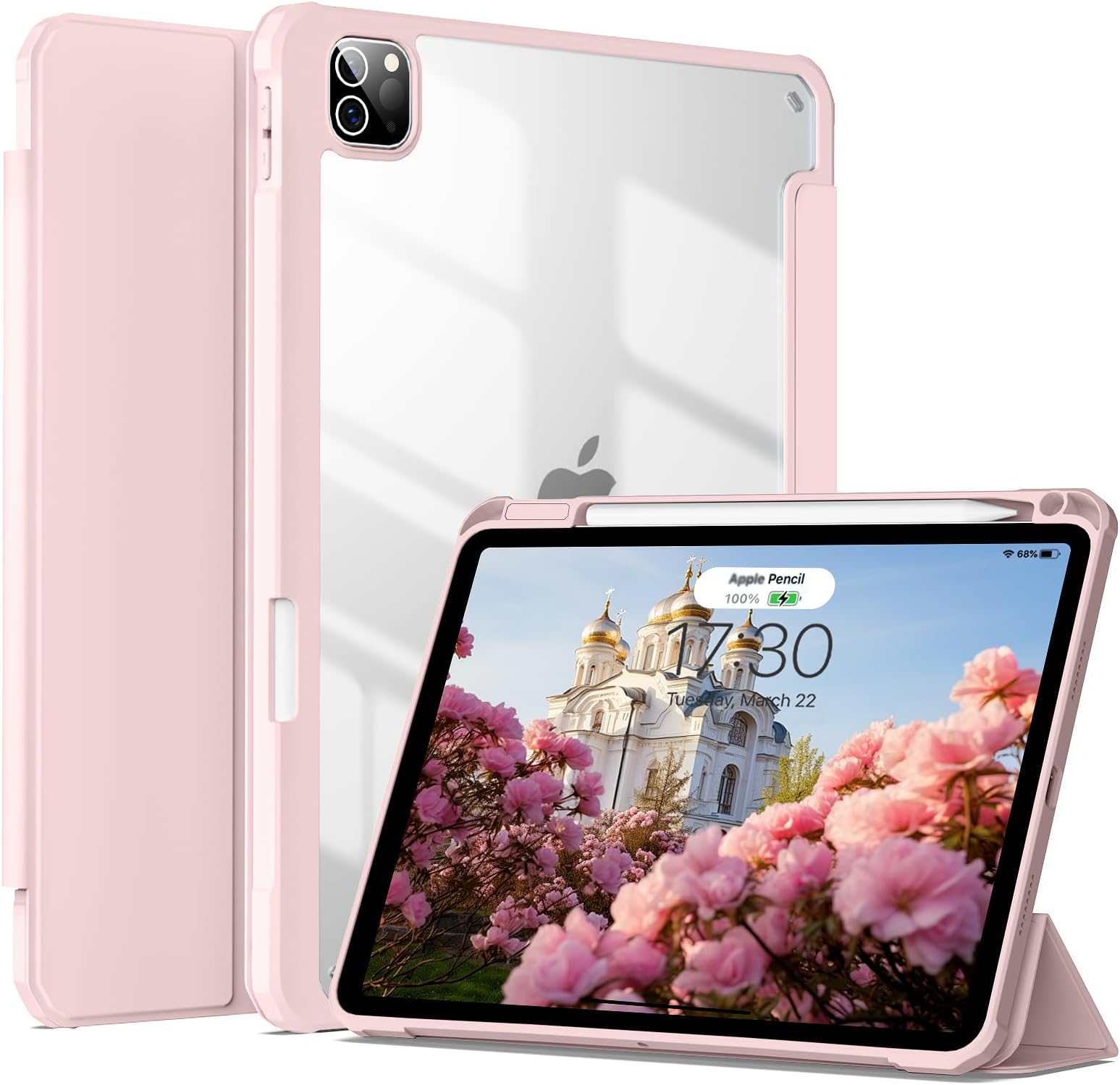 Amazon.com: JKSML Case for iPad Pro 11, Case with Pencil Holder for ...