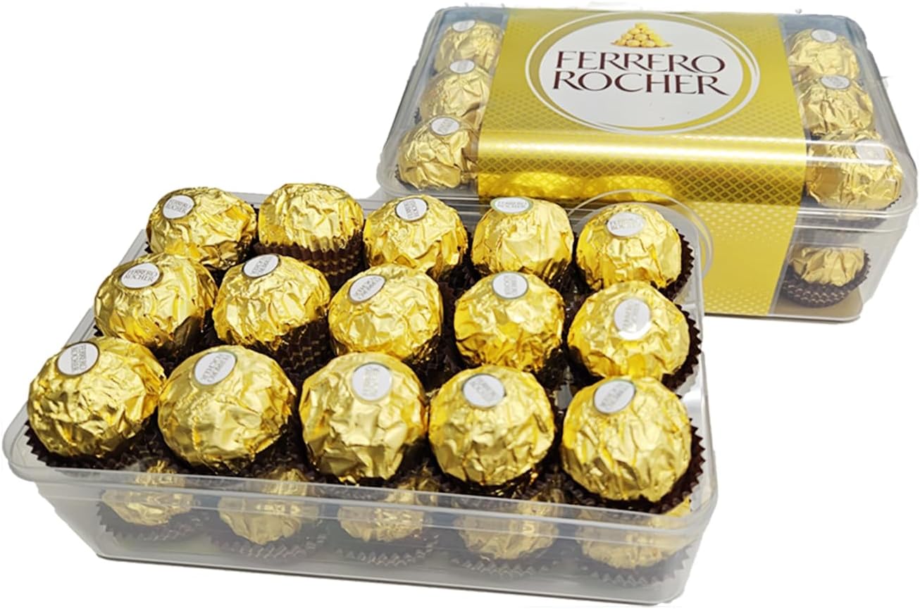 Amazon.co.jp: Ferrero Rocher T-30 Chocolate, 30 Tablets, 2 Boxes Set ...