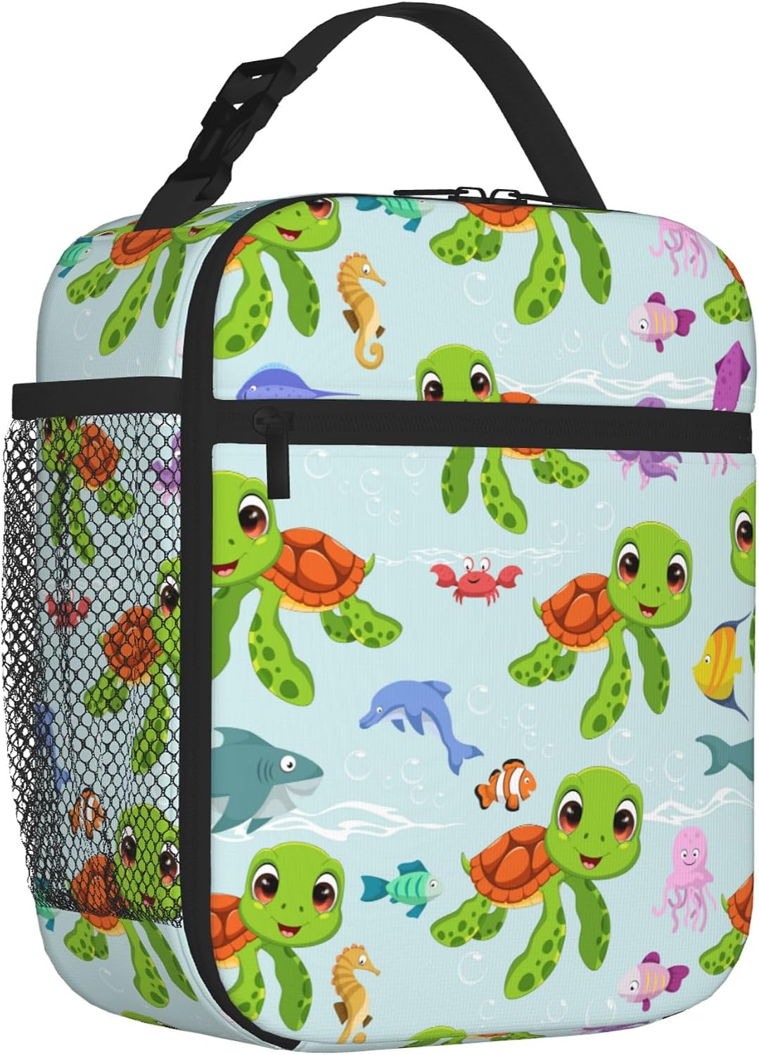 Amazon.com: Fekroma Portable Lunch Bag 3D printing Lunch Box ...