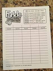 Amazon.com: Farkle Score Sheets : Toys & Games