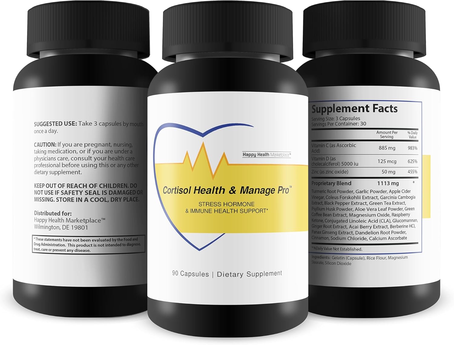 Cortisol Health & Manage Pro – Hormona del estrés y apoyo inmunológico ...