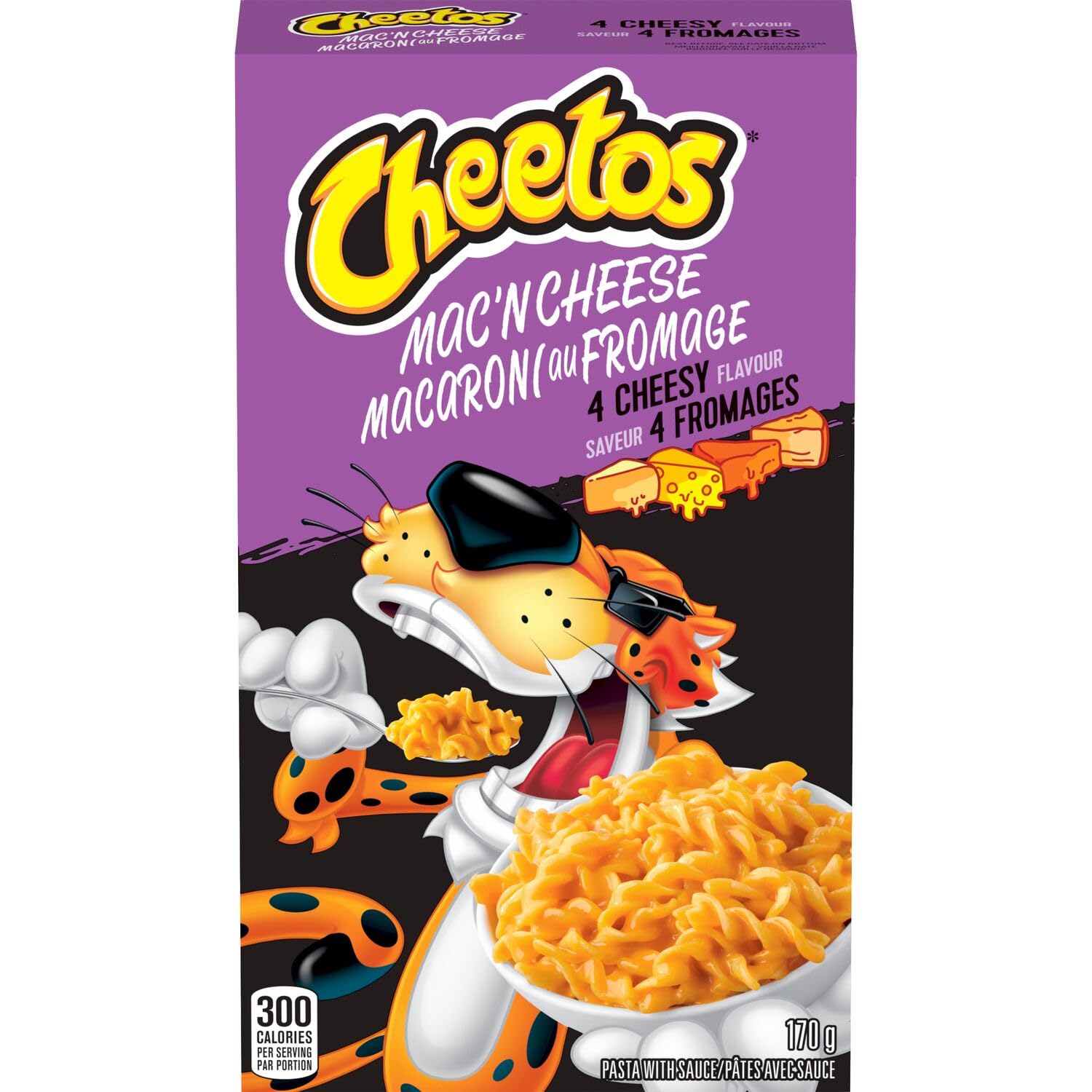 Cheetos Mac'N Cheese Four Cheesy Flavour, 168g : Amazon.ca: Grocery ...
