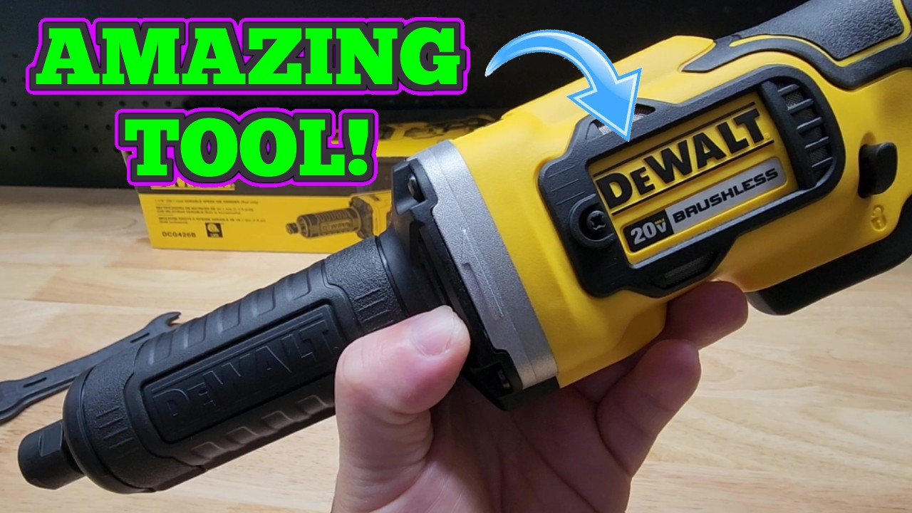 Watch A Great 20V Tool From DeWALT, Cordless Die Grinder! DCG426B on ...