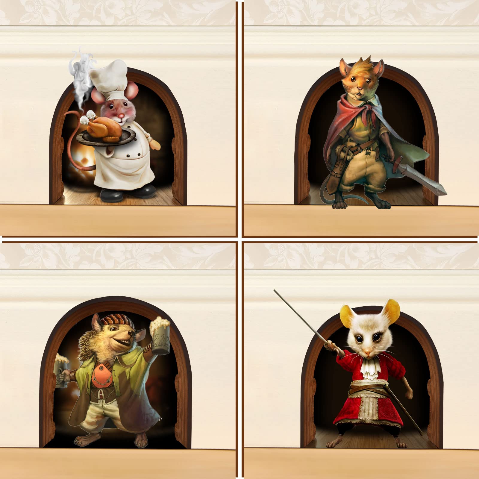 Cartoon Mouse House