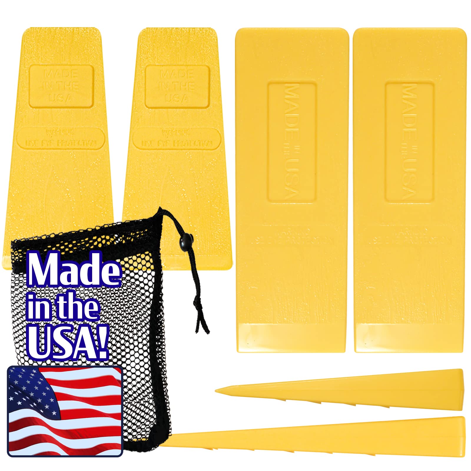 Amazon.com: Cold Creek Loggers Felling Wedges, Tree Felling Wedges for ...