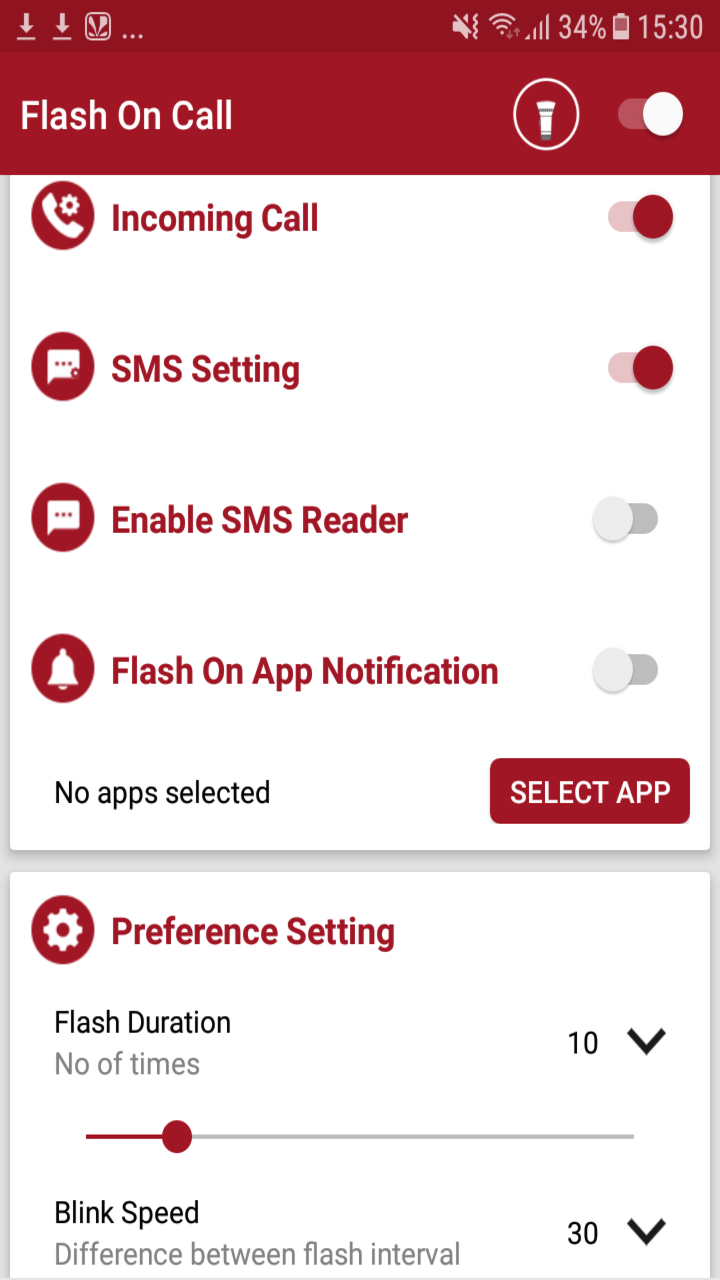 Flash on Call, SMS & App Notification - App on Amazon Appstore
