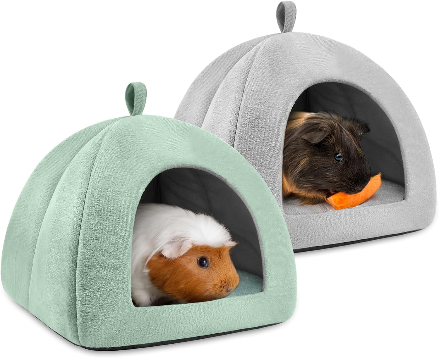 Amazon.com : Tierecare 2 Pack Guinea Pig Hideout Washable Small Animal ...