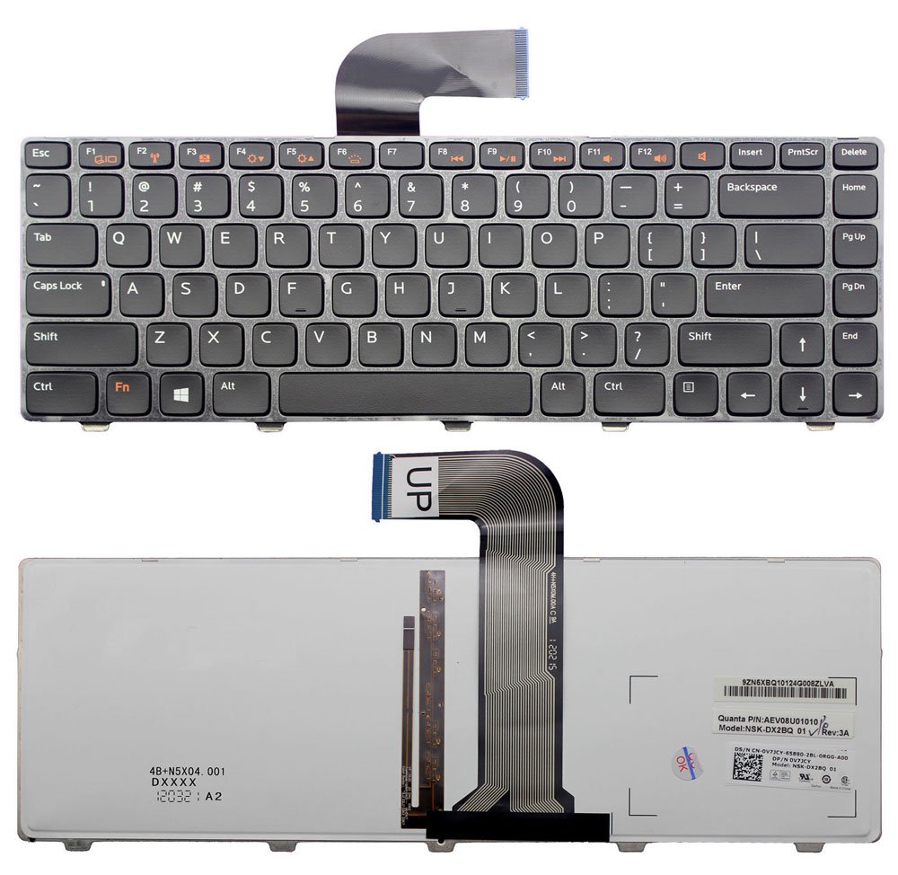 Amazon.com: New US Layout Laptop Backlit Keyboard Replacement for Dell ...