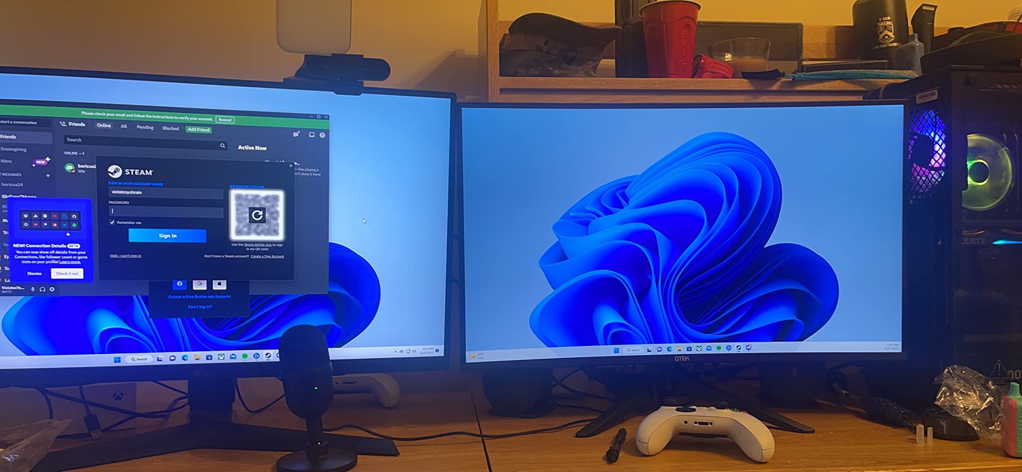 $47/mo - Finance GTEK 240Hz Gaming Monitor, 27 Inch Frameless Display ...