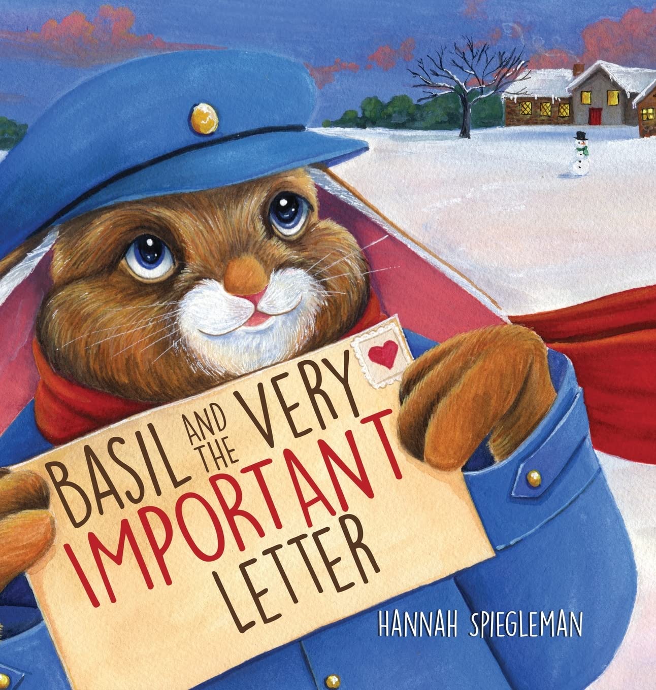 Basil and the Very Important Letter: Spiegleman, Hannah, Spiegleman ...