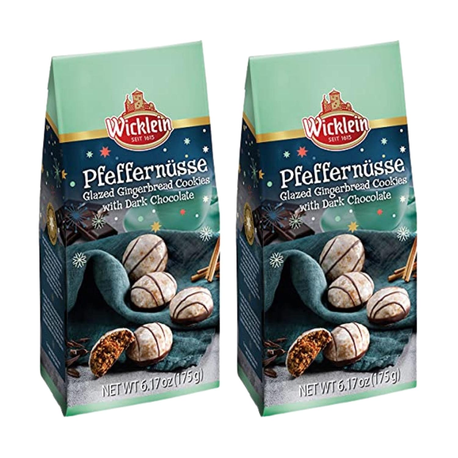 Amazon.com: Wicklein Pfeffernusse Glazed Gingerbread With Dark ...