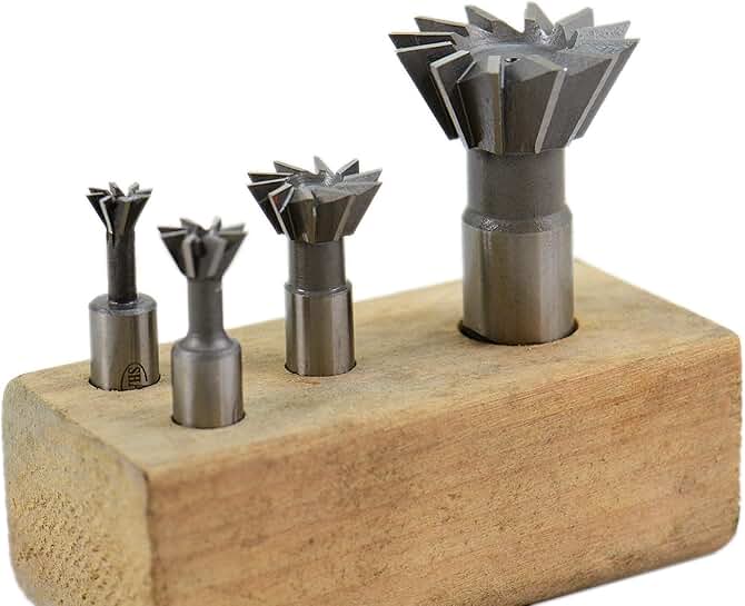 Amazon.com: Dovetail Milling Cutters - Dovetail Milling Cutters / Shank ...