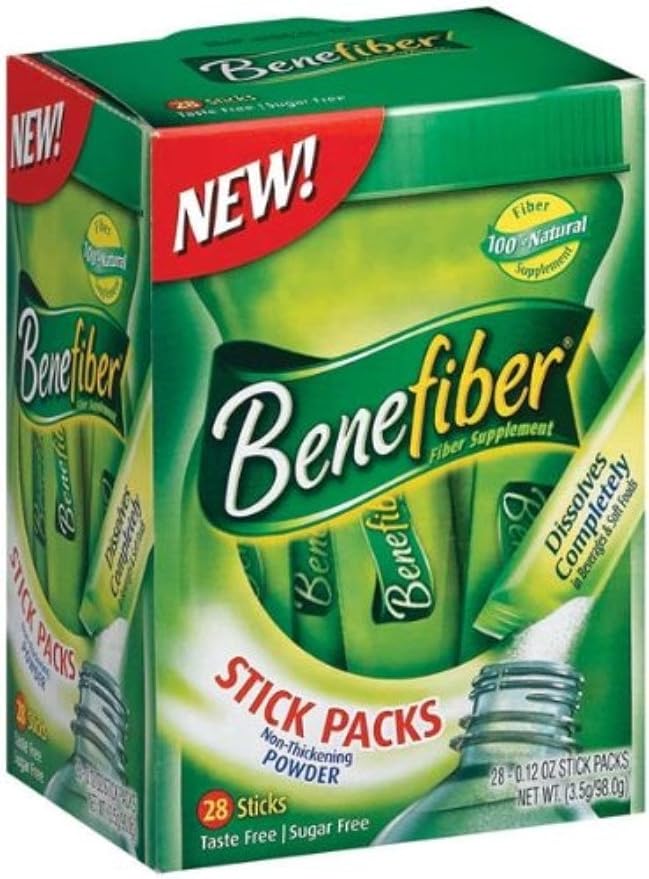 Amazon.com: Benefiber Stick Packs Size 28ct Benefiber Stick Packs 28ct ...