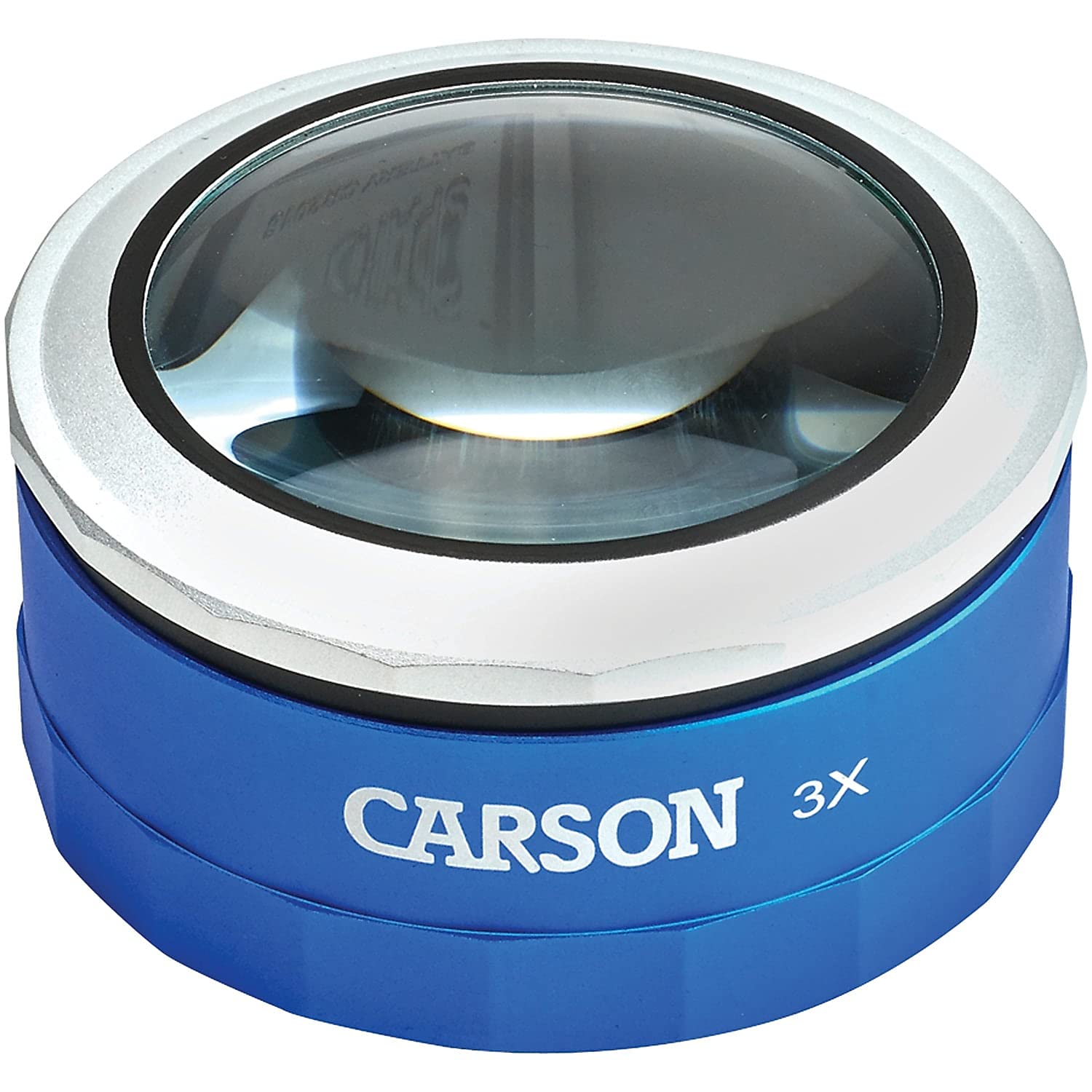Carson Focus Magnifier for Reading, Blue, Hand Held : Amazon.co.uk ...