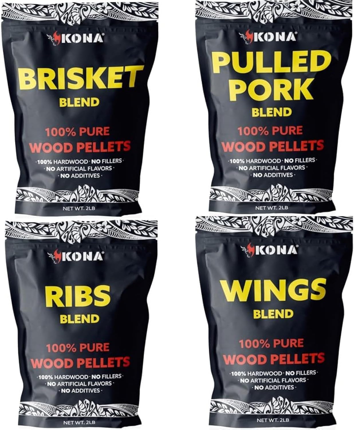 Amazon.com : Don Bardo - 100% All Natural Wood Pellets, Bundle with 6 ...