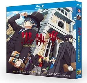 Amazon.co.jp: Black Butler Season 1+2 + 3 + 4 + Movie Version + OVA ...