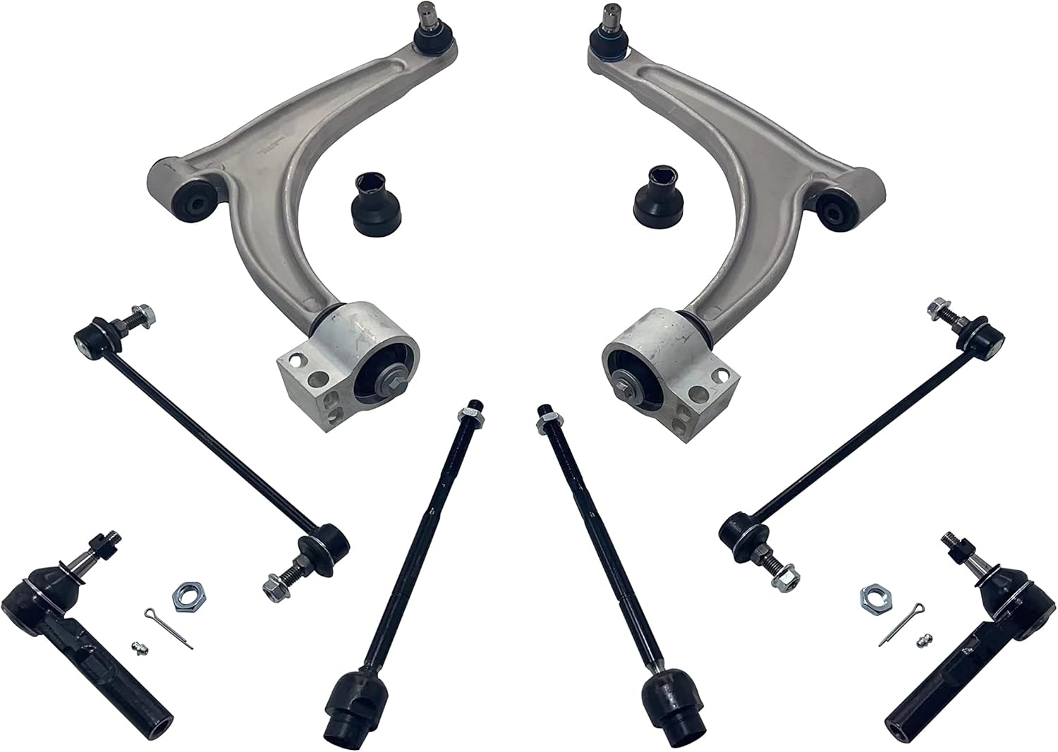 Amazon.com: TOTLLE Front Lower Control Arm Suspension Kit With Inner ...