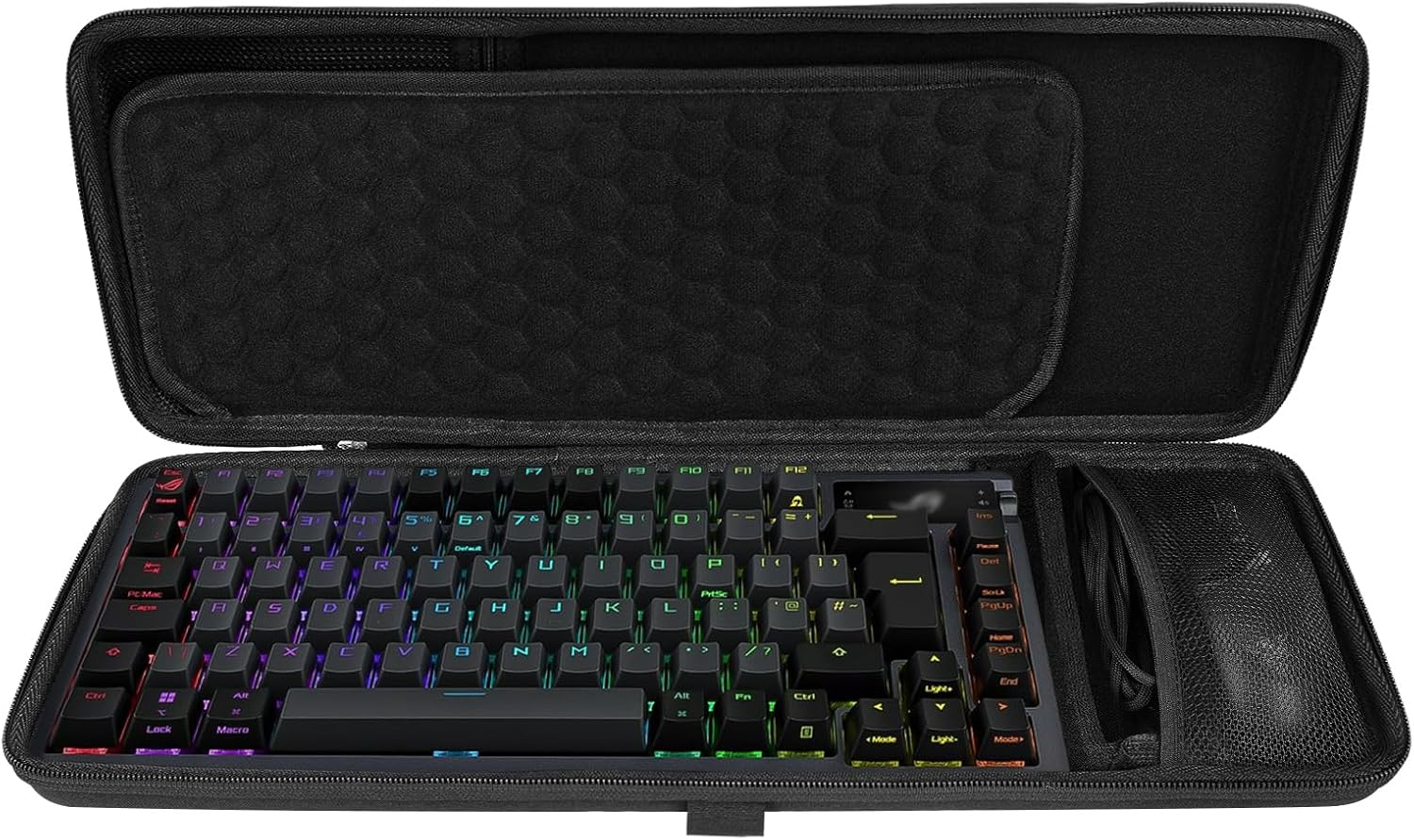 Amazon.com: Linkidea Hard Travel Case for Compact 75% Keyboard and ...