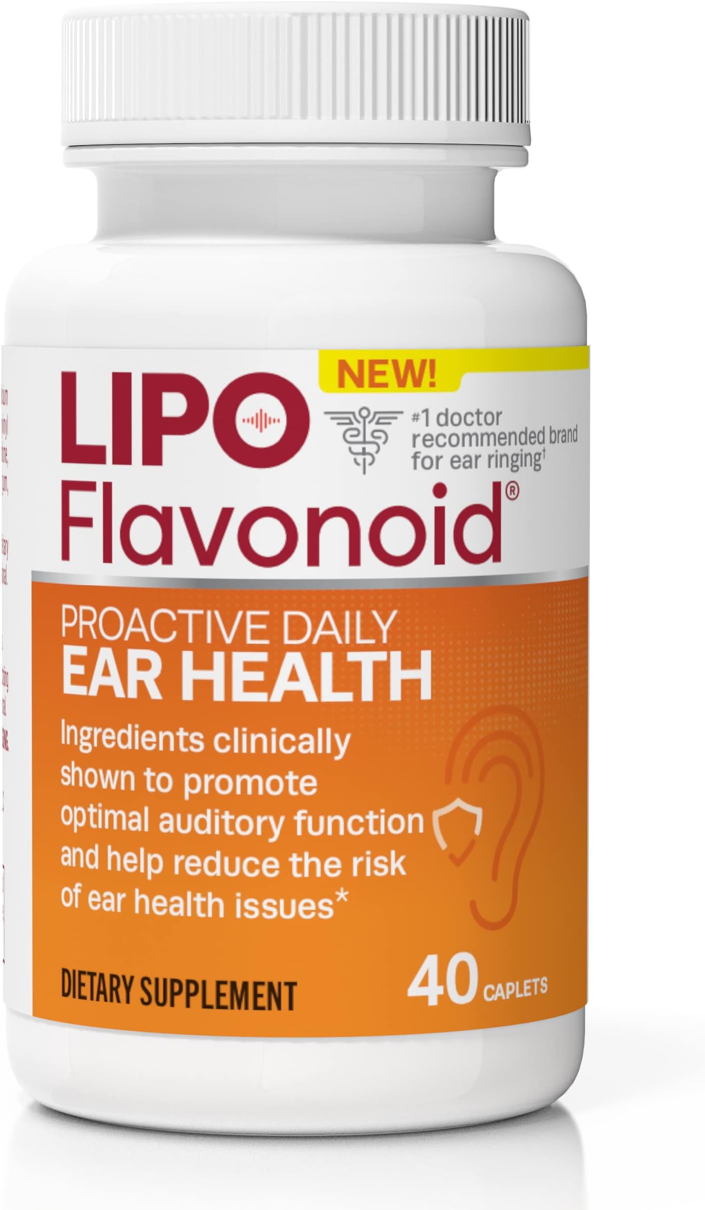 Amazon.com: Proactive Daily Ear Health Supplement by Lipo-Flavonoid ...