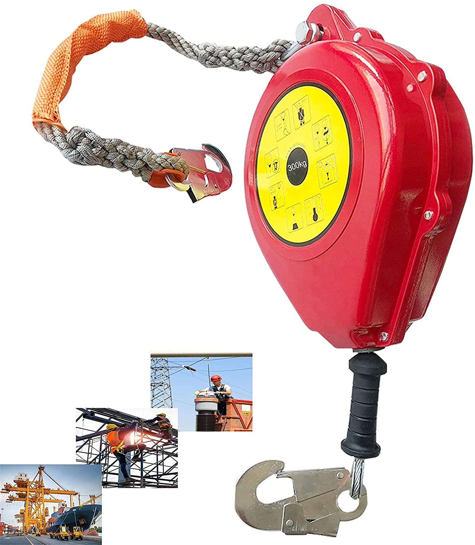 Buy Heavy Self Retracting Lifeline Cable, Retractable Tool Lanyard with ...