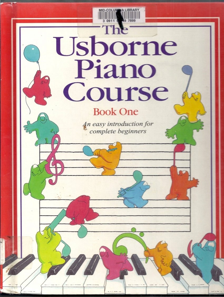 Amazon.com: The Usborne Piano Course: Book One (Piano Course Series ...