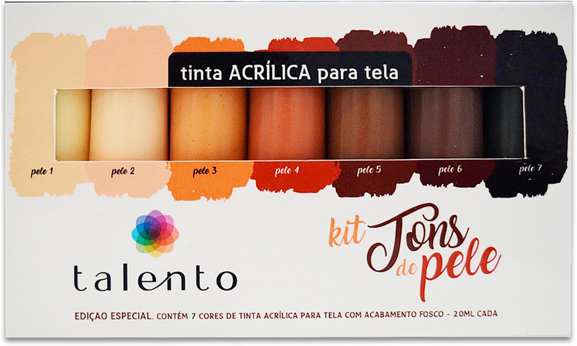 Tinta Plástica 15 ml, Acrilex, 03215, Multicor | Amazon.com.br