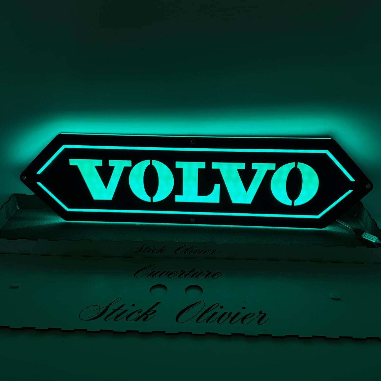 Plaque Lumineuse Camion 70x19 cm STICK OLIVIER® - Fond de Cabine LED ...