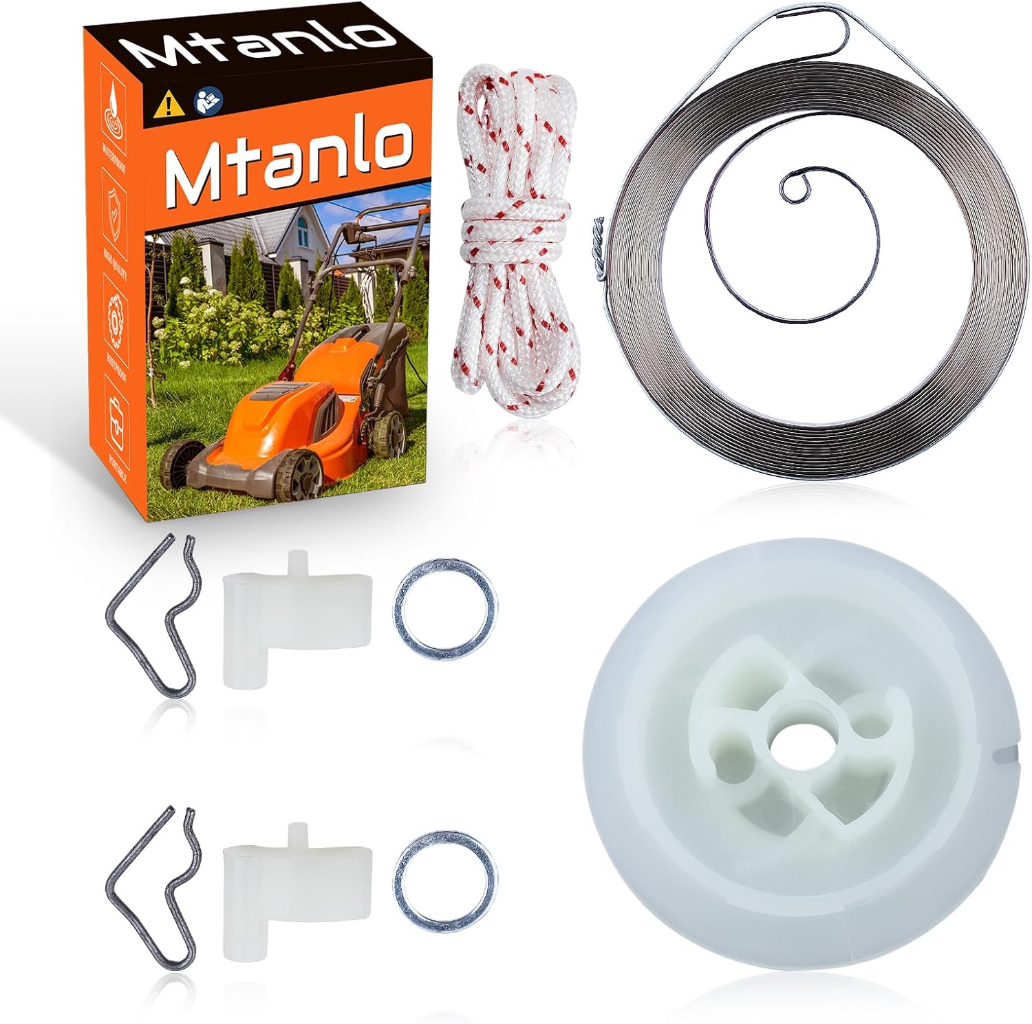 Mtanlo Recoil Starter Pulley Spring Rope Pawl For Stihl FC55 FS55 FS45 ...