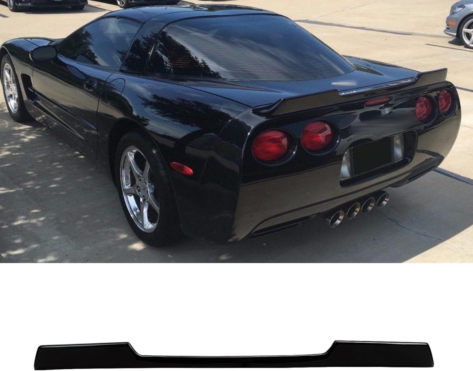 Amazon.com: CHIESMA for C5 Corvette Rear Spoiler Fit for 1997-2004 ...