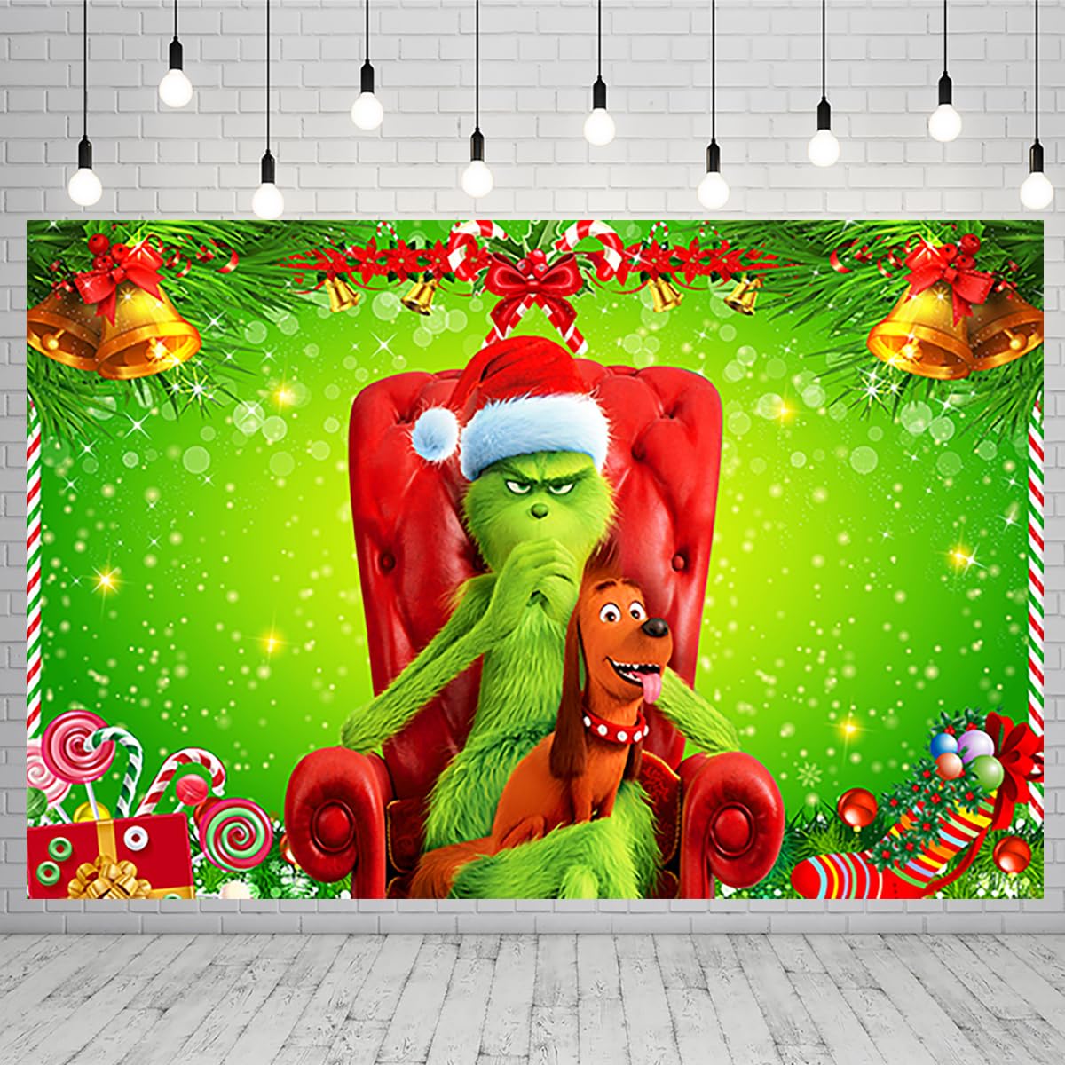 Merry Grinchmas Background