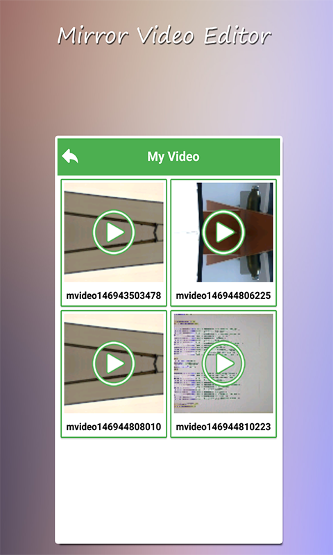 Mirror Video Editor:Amazon.com:Appstore for Android