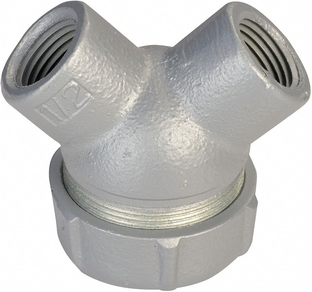 Appleton Electric Capped Elbow, 90(Deg), Aluminum, Female to Female ...