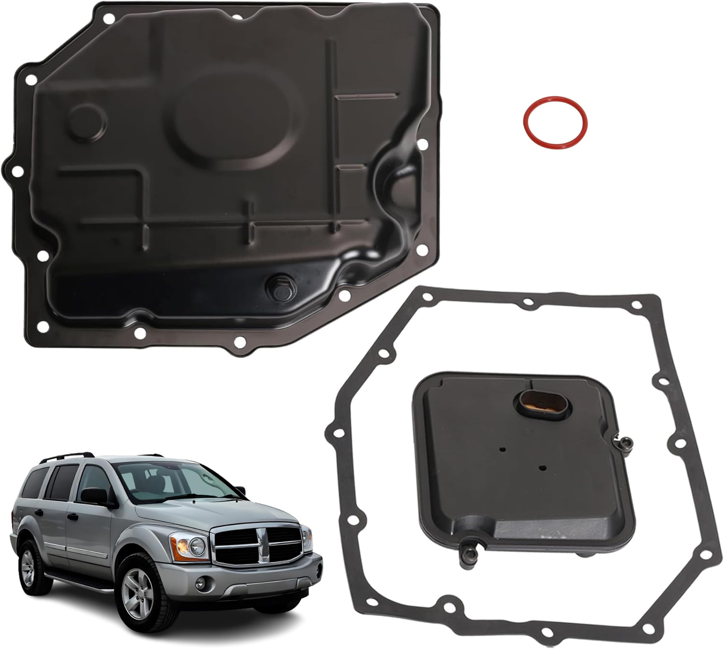 Amazon.com: Transmission Oil Pan Kit with Transmission Filter & Gasket ...
