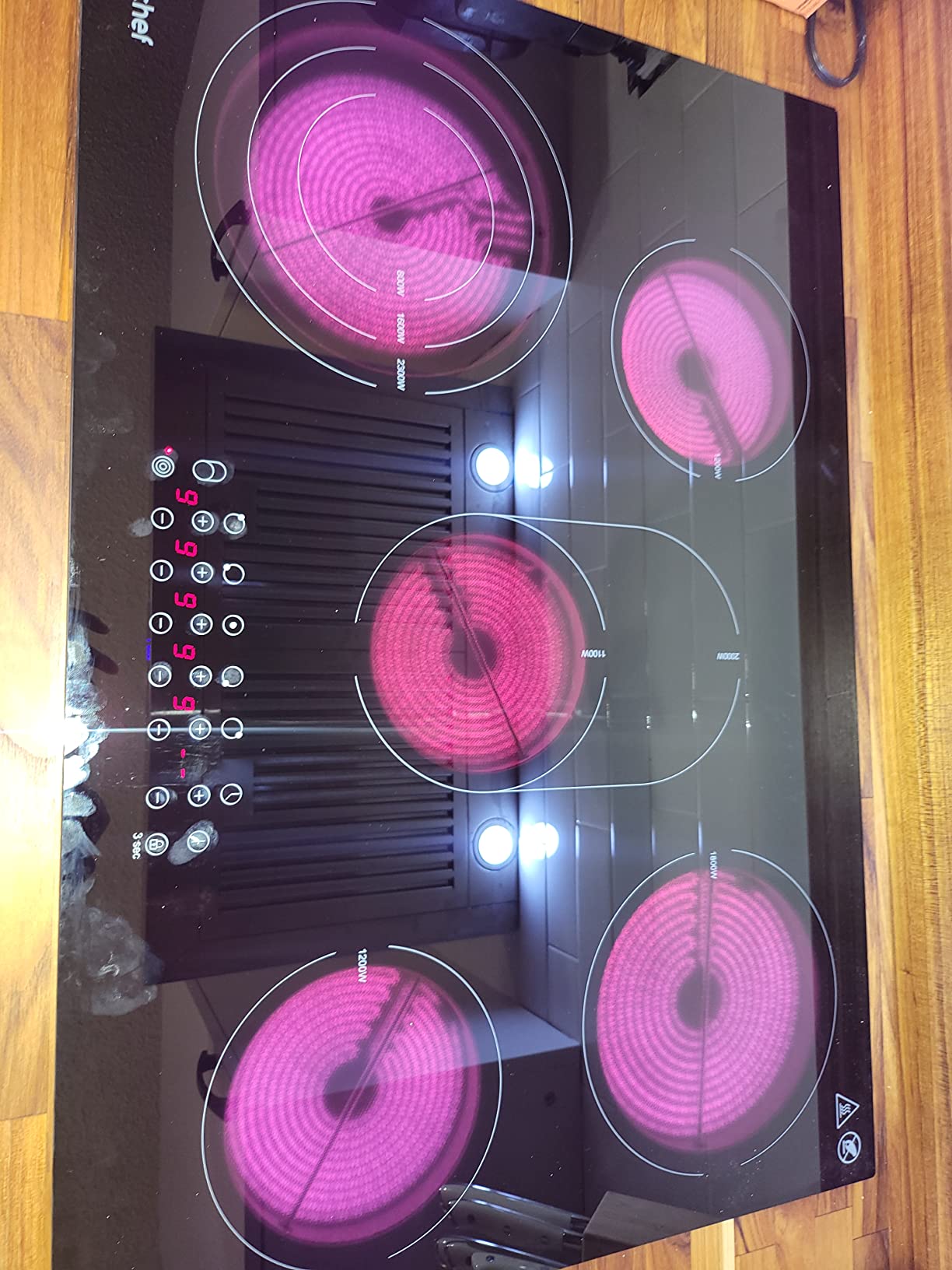 $28/mo - Finance Electric Cooktop 30 Inch, AMZCHEF Built-in Electric ...