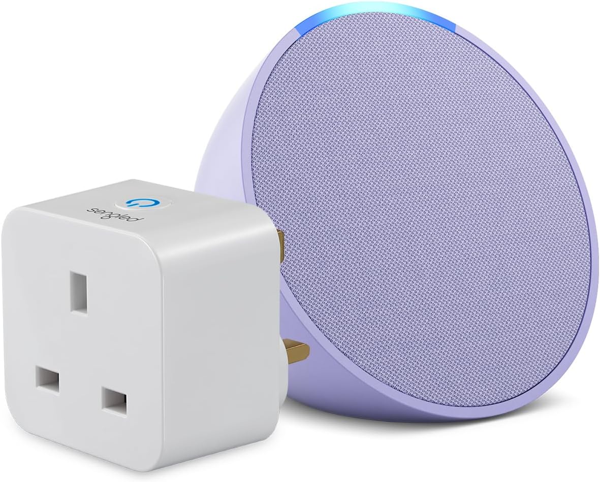 Echo Pop | Lavender Bloom + Sengled Smart Plug, Works with Alexa ...